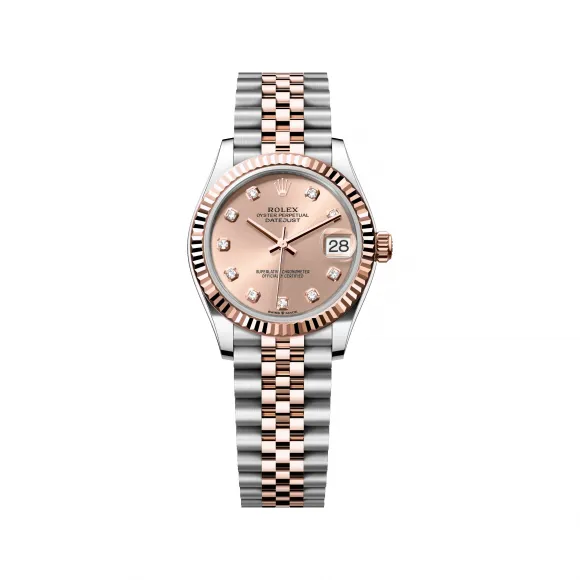 劳力士/Rolex 日志型 31腕表 永恒玫瑰金钢（蚝式钢与18ct永恒玫瑰金的组合） - M278271-0024-小迈步海淘品牌官网