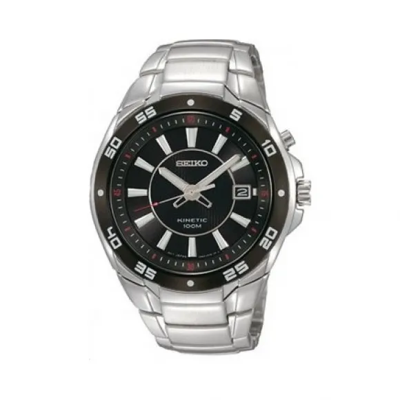 精工/Seiko Kinetic系列 不锈钢 动能 Seiko Kinetic SKA433P1-小迈步海淘品牌官网