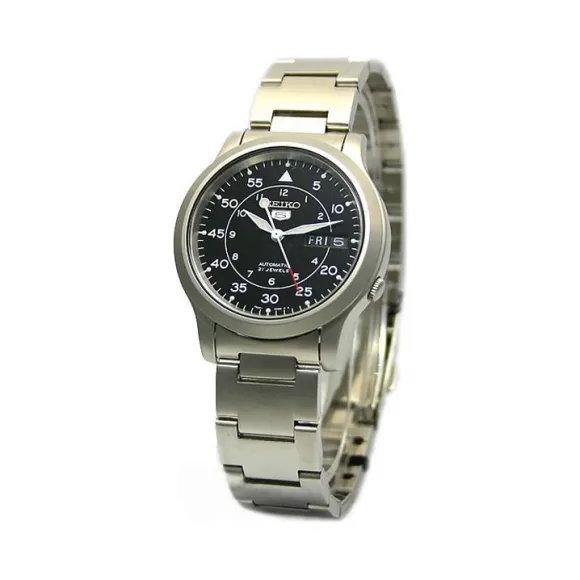 精工/Seiko 5系列 不锈钢 自动机械机芯 Seiko 5 SNK809K1-小迈步海淘品牌官网