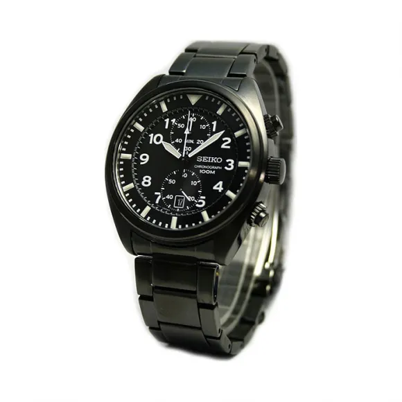 精工/Seiko Chronograph系列 不锈钢 石英机芯 Seiko Chronograph SNN233P1-小迈步海淘品牌官网