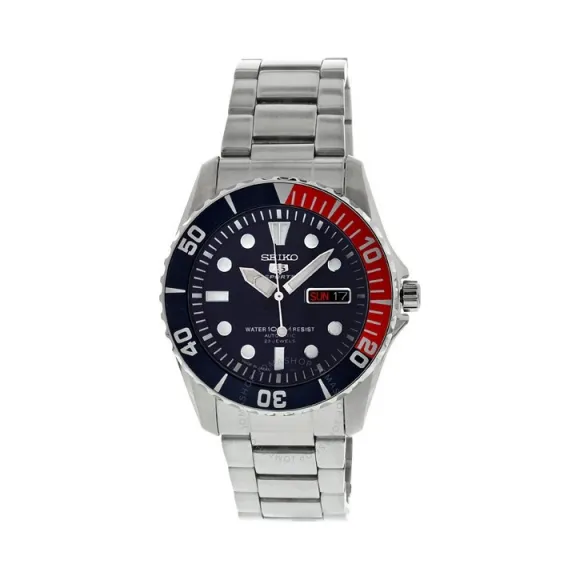 精工/Seiko 5系列 精钢 自动机械机芯 男表 SNZF15J1-小迈步海淘品牌官网