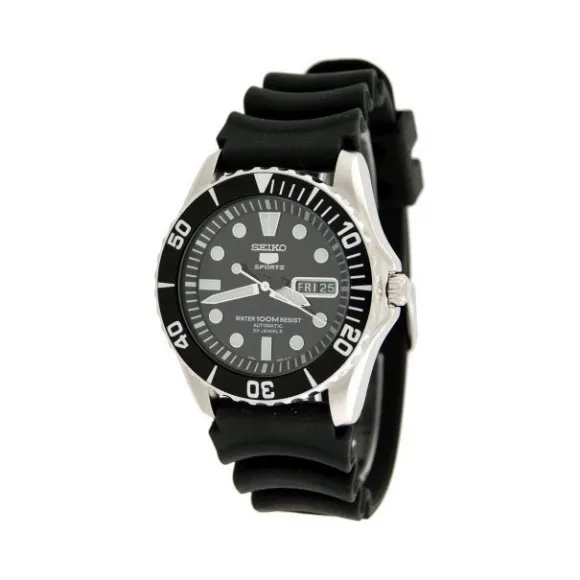 精工/Seiko 5系列 不锈钢 自动机械机芯 Seiko 5 Sports SNZF17K2-小迈步海淘品牌官网