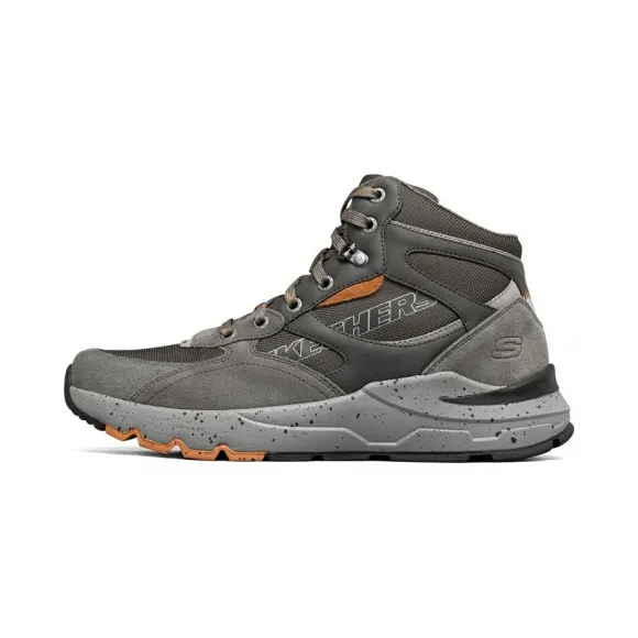 斯凯奇/Skechers 炭灰色 RALCON 男子时装靴 210202-CHAR-小迈步海淘品牌官网