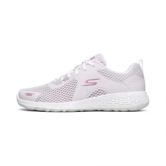 斯凯奇/Skechers 浅豆沙色 GO WALK COOL 女子健步鞋 667081-LTMV-小迈步海淘品牌官网