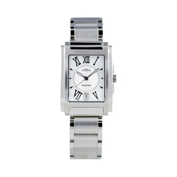 时添雅/Sultana 32毫米 不锈钢 自动机械机芯 男表 360101-小迈步海淘品牌官网