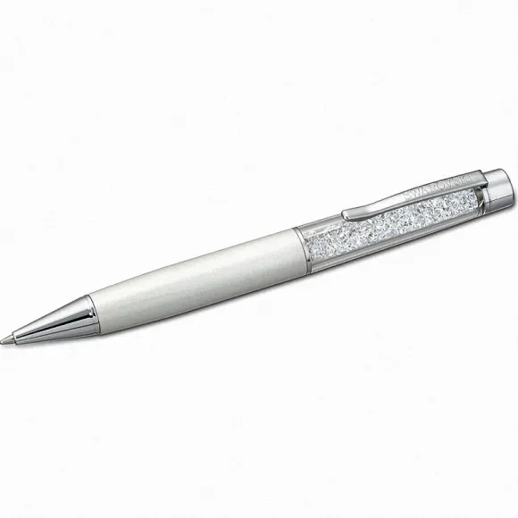 施华洛世奇/Swarovski 笔 Crystalline Ballpoint Pen, White Pearl 1053537-小迈步海淘品牌官网