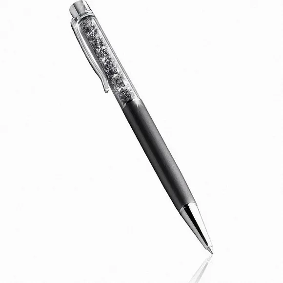 施华洛世奇/Swarovski 笔 Crystalline Lady Ballpoint Pen Anthracite, Bla-小迈步海淘品牌官网