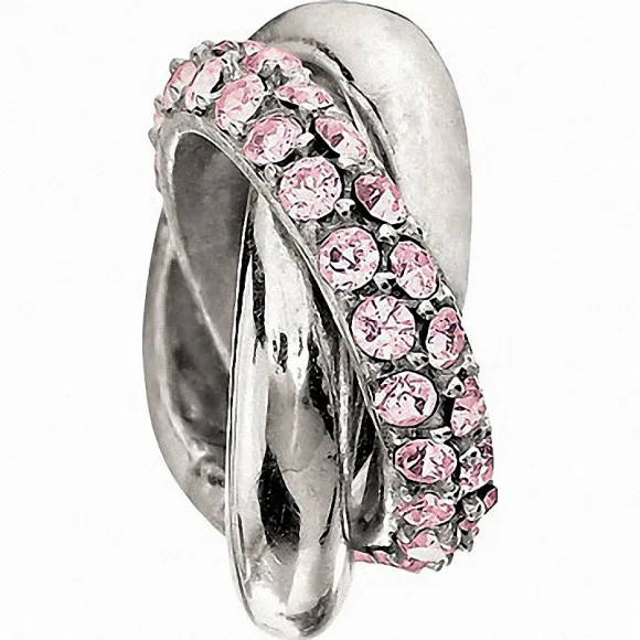 施华洛世奇/Swarovski 戒指 Pink Rings Bead 1125495-小迈步海淘品牌官网