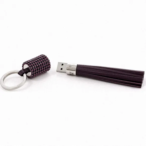 施华洛世奇/Swarovski U盘 Tayla USB Key Ring, Amethyst 1176344-小迈步海淘品牌官网