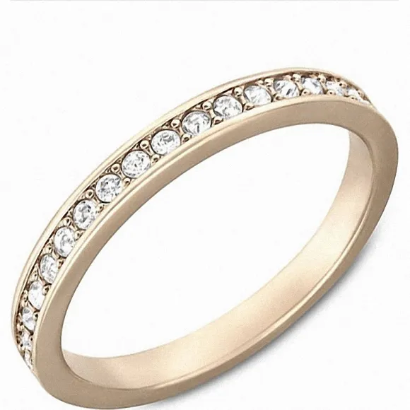 施华洛世奇/Swarovski Rare 戒指 白色 镀玫瑰金色调 5032901-小迈步海淘品牌官网