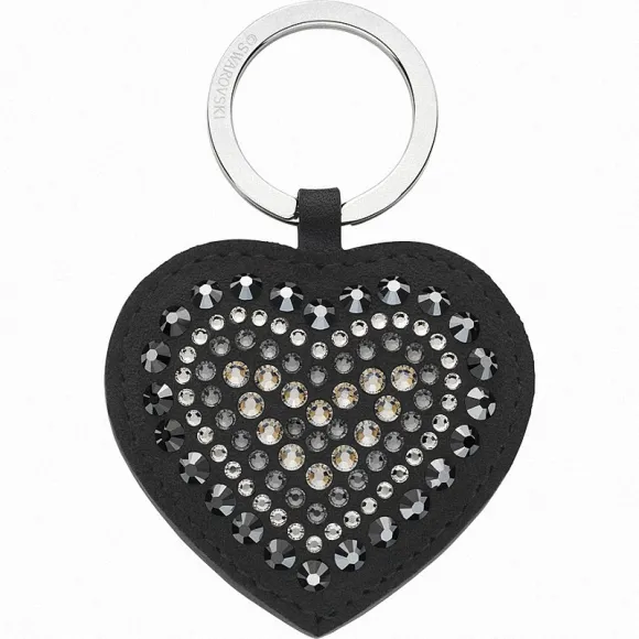 施华洛世奇/Swarovski 钥匙扣 Betty Deluxe Black Heart 钥匙扣 5080943-小迈步海淘品牌官网