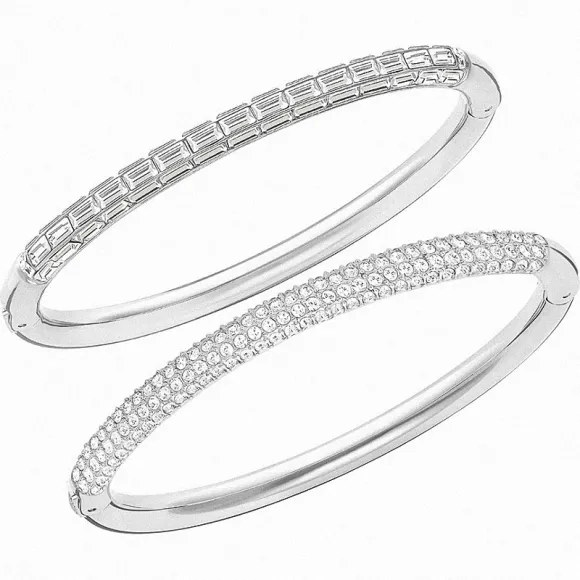 施华洛世奇/Swarovski 手饰 Dalliance 手镯 Set 5184307-小迈步海淘品牌官网