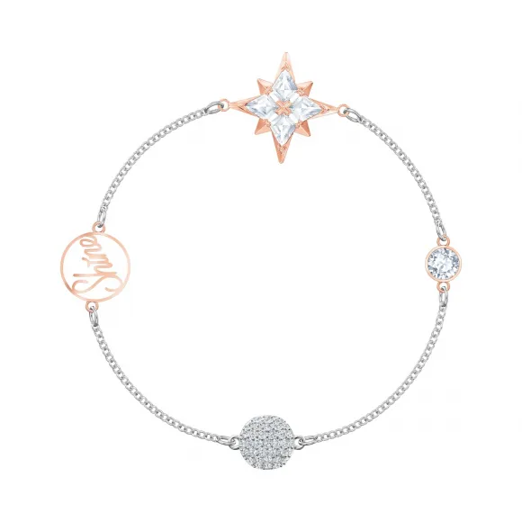 施华洛世奇/Swarovski Remix Collection Star Strand, 彩色设计, 多种金属润饰 5511092-小迈步海 ...