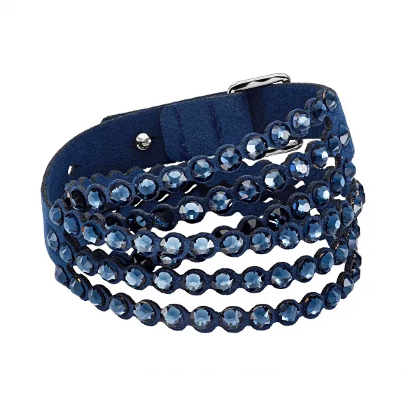 施华洛世奇/Swarovski Power Collection 手链, 蓝色 5511697-小迈步海淘品牌官网