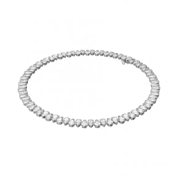 施华洛世奇/Swarovski Millenia 项链 梨形切割 白色 镀铑 5598362-小迈步海淘品牌官网