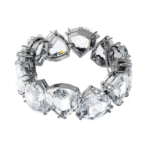 施华洛世奇/Swarovski Millenia 手链 三菱形切割 白色 镀铑 5599194-小迈步海淘品牌官网