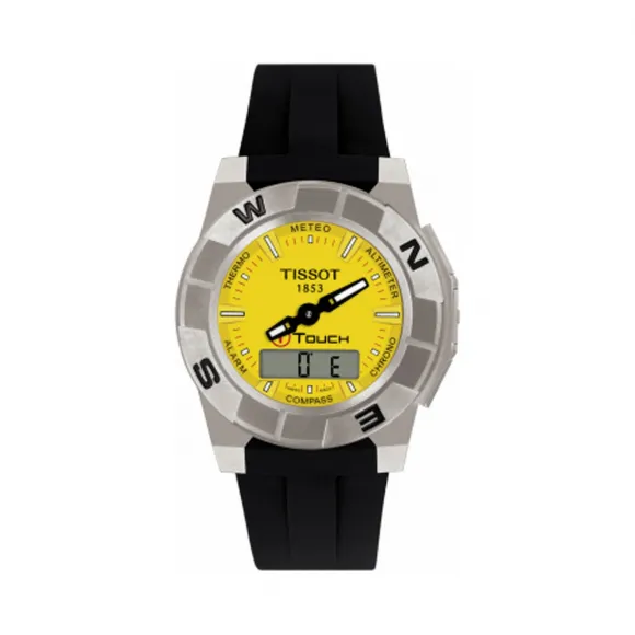 天梭 Tissot T-Touch系列 合成树脂 石英机芯 男表 T001.520.47.361.00-小迈步海淘品牌官网