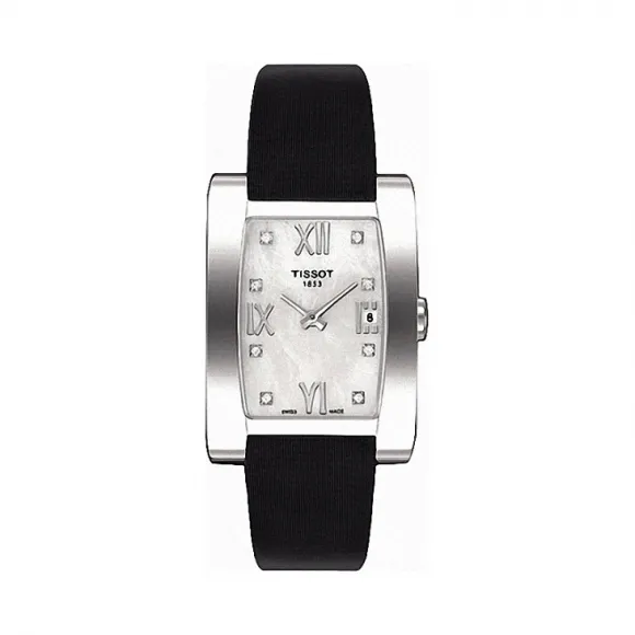 天梭 Tissot T-Lady系列 织物 石英机芯 女表 T007.309.16.116.00-小迈步海淘品牌官网