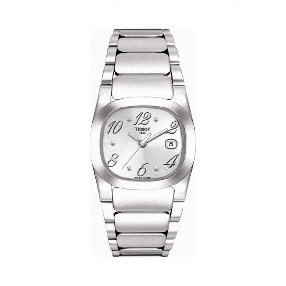 天梭 Tissot T-Lady系列 精钢 石英机芯 女表 T009.110.11.037.00-小迈步海淘品牌官网