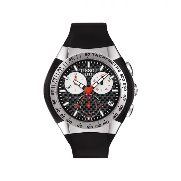 天梭/Tissot T-TRACX 不锈钢 石英机芯 T010.417.17.201.00-小迈步海淘品牌官网