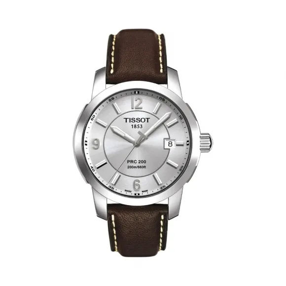 天梭 Tissot T-Sport系列 皮革 石英机芯 男表 T014.410.16.037.00-小迈步海淘品牌官网