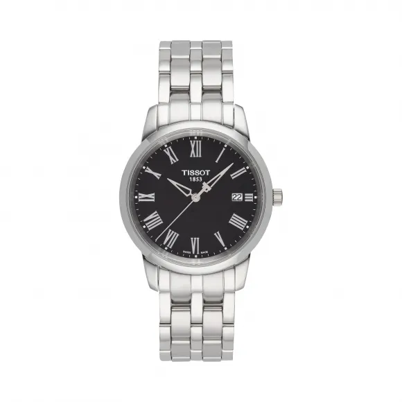 天梭 Tissot T-Classic系列 精钢 石英机芯 男表 T033.410.11.053.01-小迈步海淘品牌官网