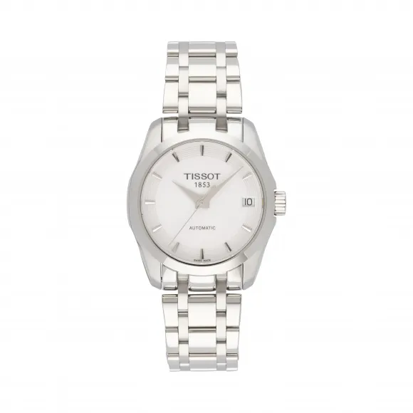 天梭 Tissot T-Classic系列 精钢 自动机械机芯 女表 T035.207.11.011.00-小迈步海淘品牌官网