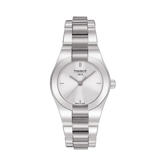 天梭 Tissot T-Lady系列 精钢 石英机芯 女表 T043.010.11.031.00-小迈步海淘品牌官网