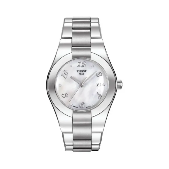 天梭 Tissot T-Lady系列 精钢 石英机芯 女表 T043.210.11.117.02-小迈步海淘品牌官网