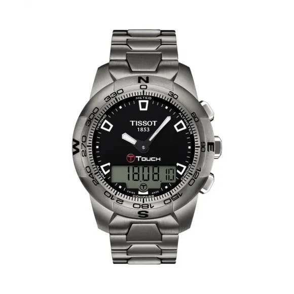 天梭 Tissot T-Touch系列 钛金属 石英机芯 男表 T047.420.44.051.00-小迈步海淘品牌官网