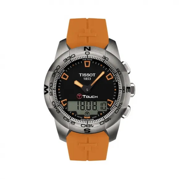 天梭 Tissot T-Touch系列 硅质,橡胶 石英机芯 男表 T047.420.47.051.01-小迈步海淘品牌官网