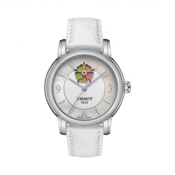 天梭 Tissot T-Lady系列 合成材料 自动机械机芯 女表 T050.207.17.117.05-小迈步海淘品牌官网