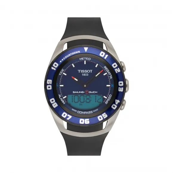 天梭 Tissot T-Touch系列 橡胶 石英机芯 男表 T056.420.27.041.00-小迈步海淘品牌官网