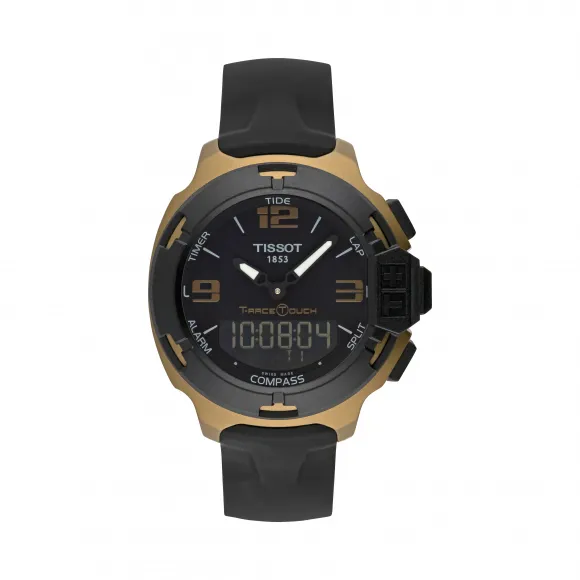 天梭 Tissot T-Touch系列 硅质 石英机芯 男表 T081.420.97.057.06-小迈步海淘品牌官网