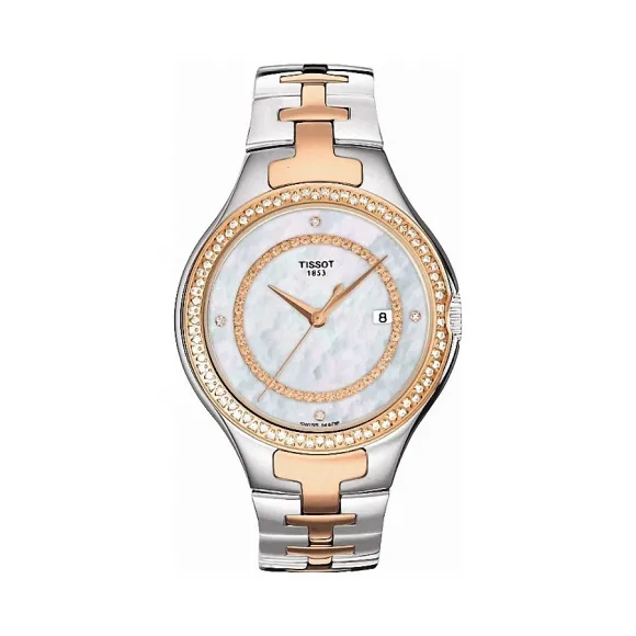 天梭 Tissot T-Lady系列 精钢 石英机芯 女表 T082.210.62.116.00-小迈步海淘品牌官网