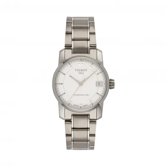 天梭 Tissot T-Classic系列 钛金属 自动机械机芯 女表 T087.207.44.037.00-小迈步海淘品牌官网
