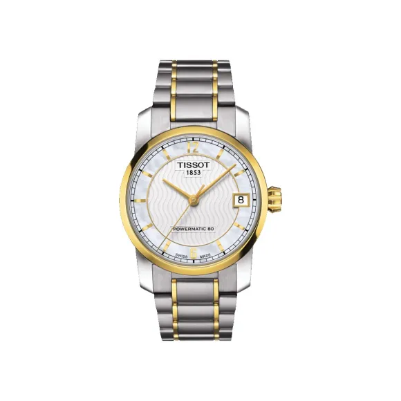 天梭 Tissot T-Classic系列 钛金属 自动机械机芯 女表 T087.207.55.117.00-小迈步海淘品牌官网