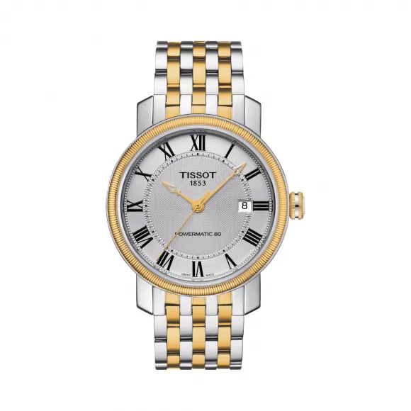 天梭 Tissot T-Classic系列 精钢镀金 自动机械机芯 男表 T097.407.22.033.00-小迈步海淘品牌官网