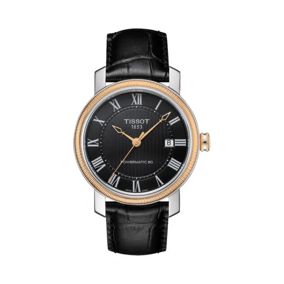 天梭 Tissot T-Classic系列 皮革 自动机械机芯 男表 T097.407.26.053.00-小迈步海淘品牌官网