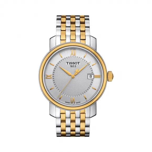 天梭 Tissot T-Classic系列 精钢镀金 石英机芯 男表 T097.410.22.038.00-小迈步海淘品牌官网