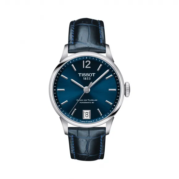 天梭 Tissot T-Classic系列 皮革 自动机械机芯 女表 T099.207.16.047.00-小迈步海淘品牌官网