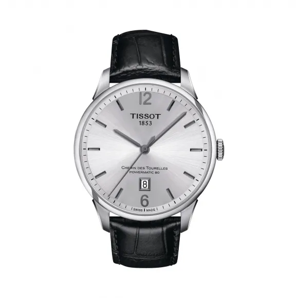 天梭 Tissot T-Classic系列 皮革 自动机械机芯 男表 T099.407.16.037.00-小迈步海淘品牌官网