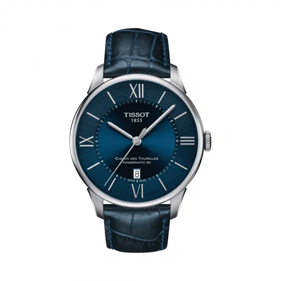 天梭 Tissot T-Classic系列 皮革 自动机械机芯 男表 T099.407.16.048.00-小迈步海淘品牌官网
