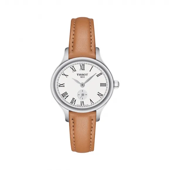 天梭 Tissot T-Lady系列 皮革 石英机芯 女表 T103.110.16.033.00-小迈步海淘品牌官网