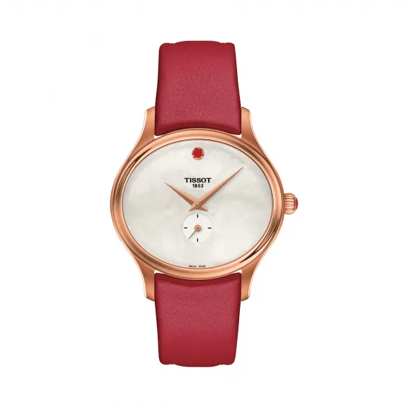 天梭 Tissot T-Lady系列 皮革 石英机芯 女表 T103.310.36.111.01-小迈步海淘品牌官网