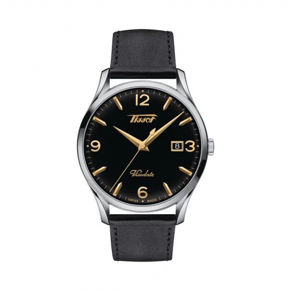 天梭 Tissot T-Heritage系列 牛皮 石英机芯 男表 T118.410.16.057.01-小迈步海淘品牌官网