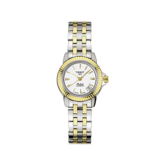 天梭/Tissot BALLADE 宝环系列 不锈钢镀金 自动机械机芯 T39.2.283.11-小迈步海淘品牌官网