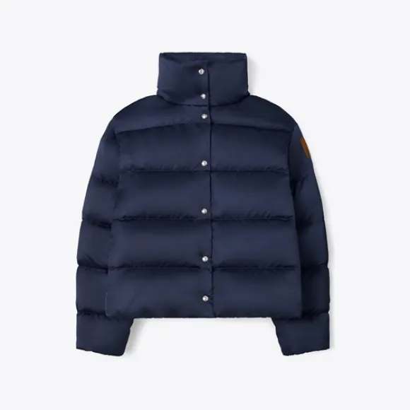 汤丽柏琦/Tory Burch 性能型缎面羽绒外套 143140-405-小迈步海淘品牌官网
