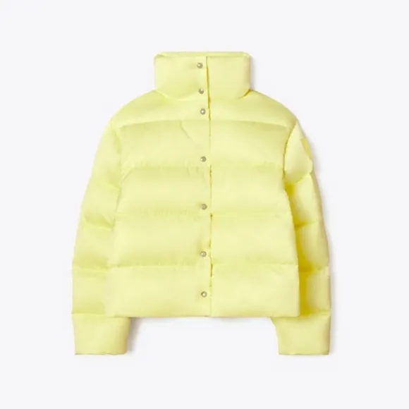 汤丽柏琦/Tory Burch 性能型缎面羽绒外套 143140-787-小迈步海淘品牌官网