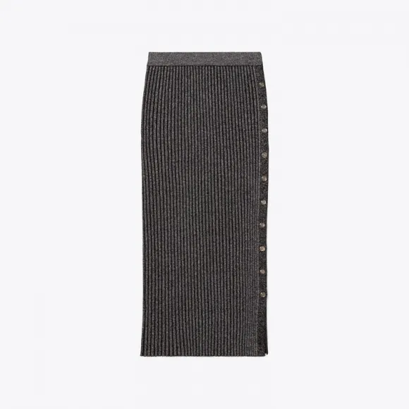 汤丽柏琦/Tory Burch 卢勒克斯条纹针织半裙 88877-001-小迈步海淘品牌官网